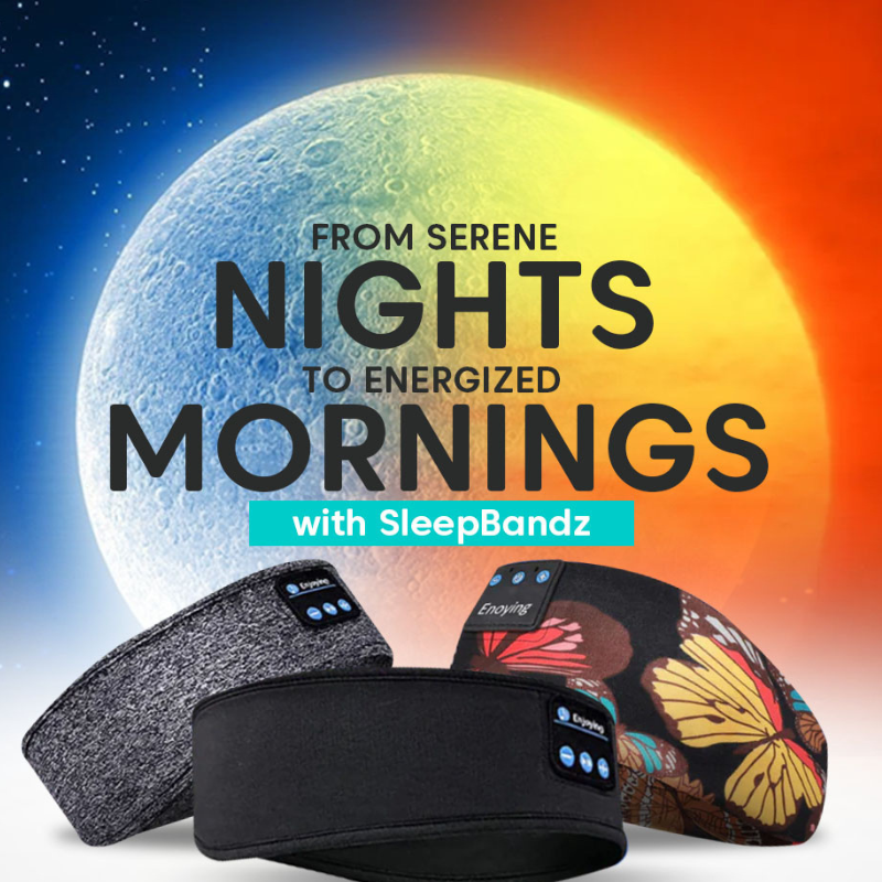 SleepBandZ Wireless Sleep Headphones | Comfort for Better Sleep ...