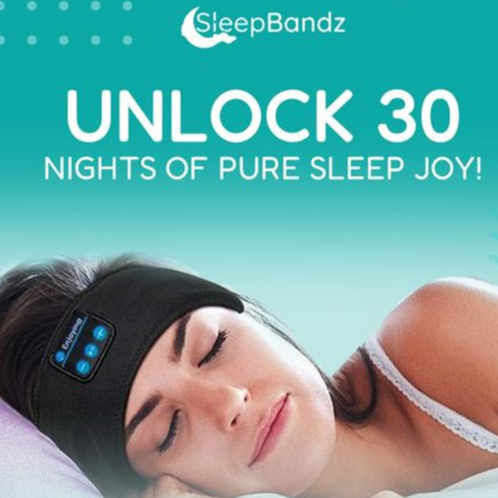 SleepBandZ Wireless Sleep Headphones | Comfort for Better Sleep ...